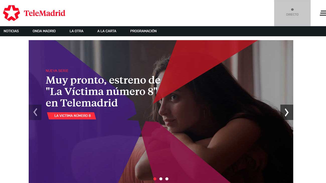 Telemadrid estrena web - Cine y Tele