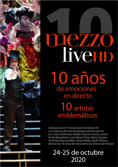Mezzo Live HD cumple 10 años de emociones en directo - Cine y Tele