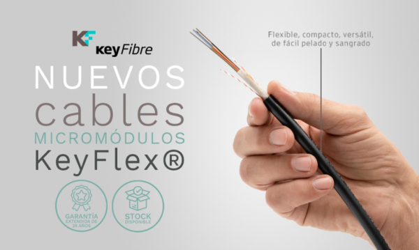 KeyFlex®: el innovador cable micro módulo que ha lanzado KeyFibre con ...